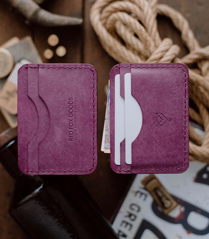 V07 Violet (Pueblo Leather) - Red Fox Goods